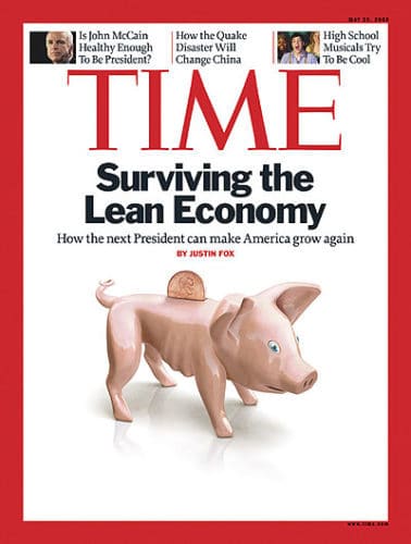 "Surviving a Lean Economy" - Time Magazine Cover