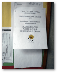 Putting Up Signs and Shooting Down Ideas – Lean Blog