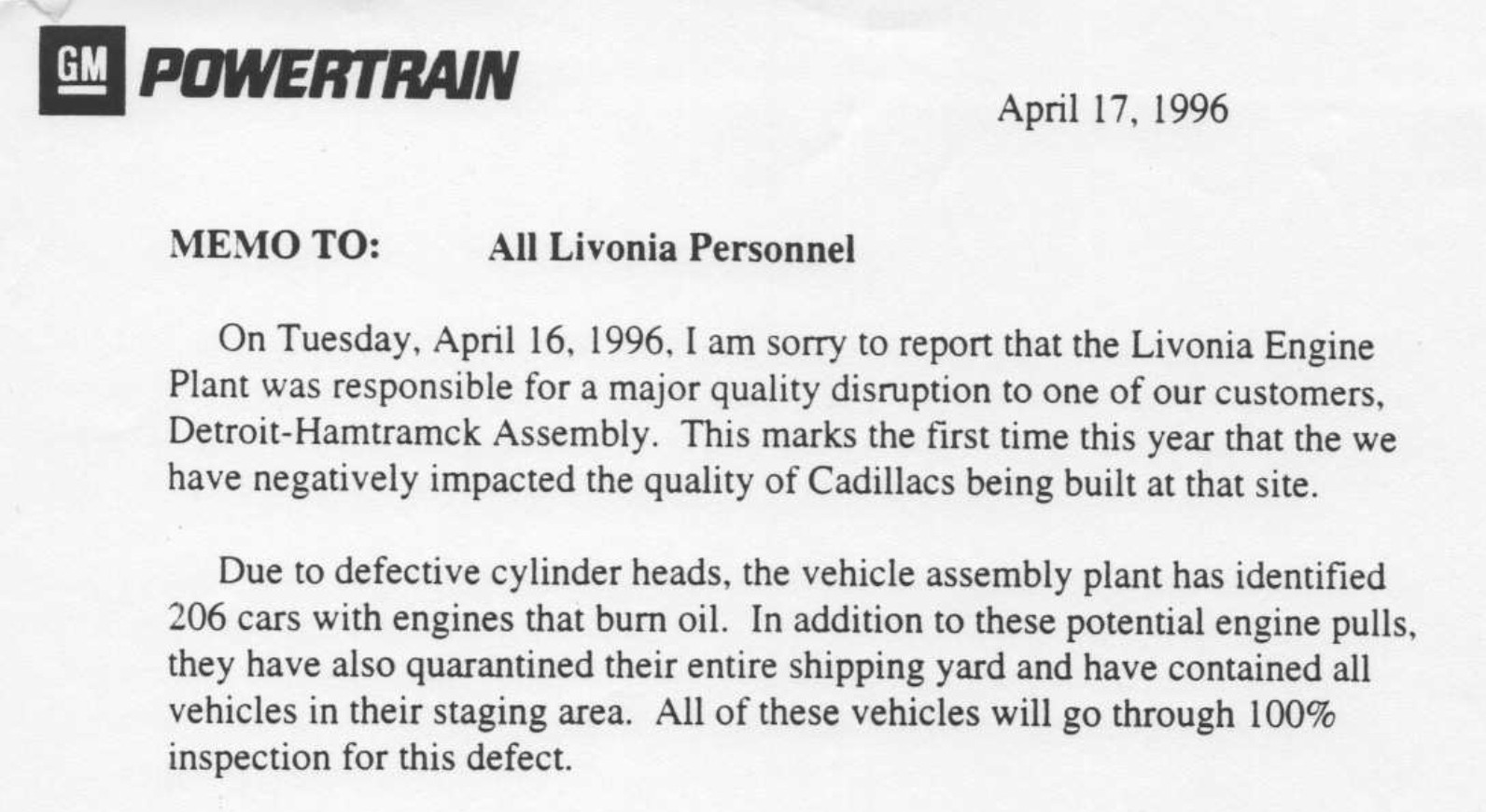 20+ Years Ago at GM: The Quality Death Spiral of Bad Management ...