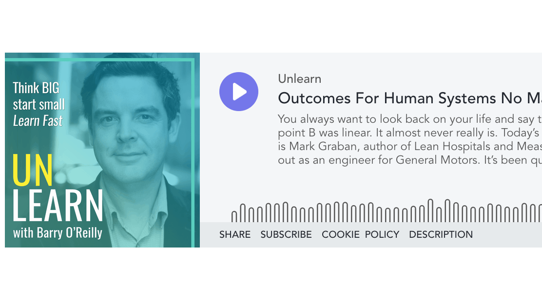 "Outcomes for Human Systems..." -- A Conversation With Barry O'Reilly ...