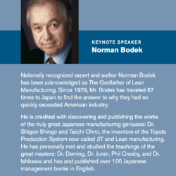 Mourning and Remembering My Time With Kaizen Mentor, Norman Bodek
